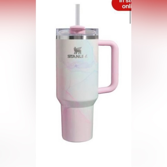 Stanley | Other | Stanley Pink Marble 4oz | Poshmark